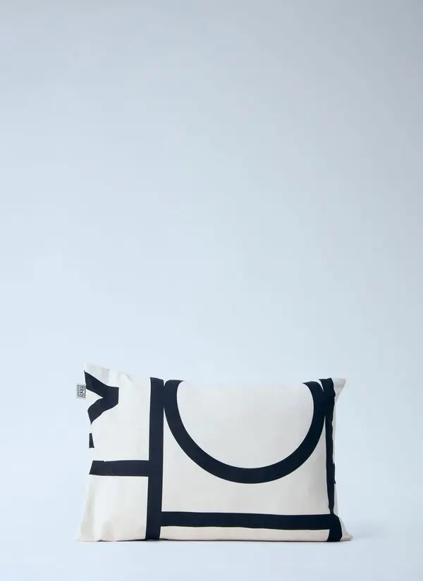 TOTEME Monogram Pillow - White
