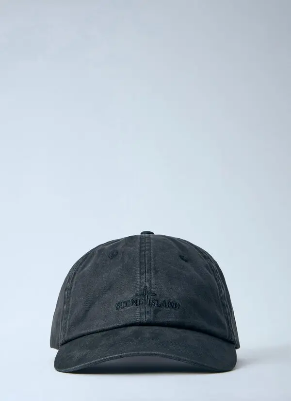 Stone Island Baseball Cap - Black