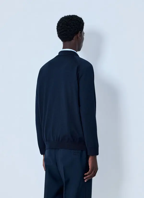 Miu Miu V-neck Knit Sweater