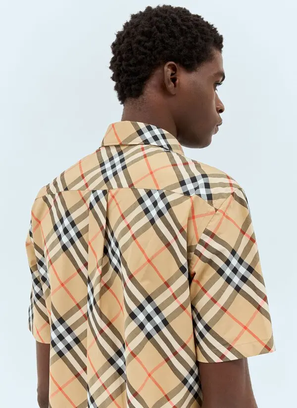 Burberry Check Poplin Shirt