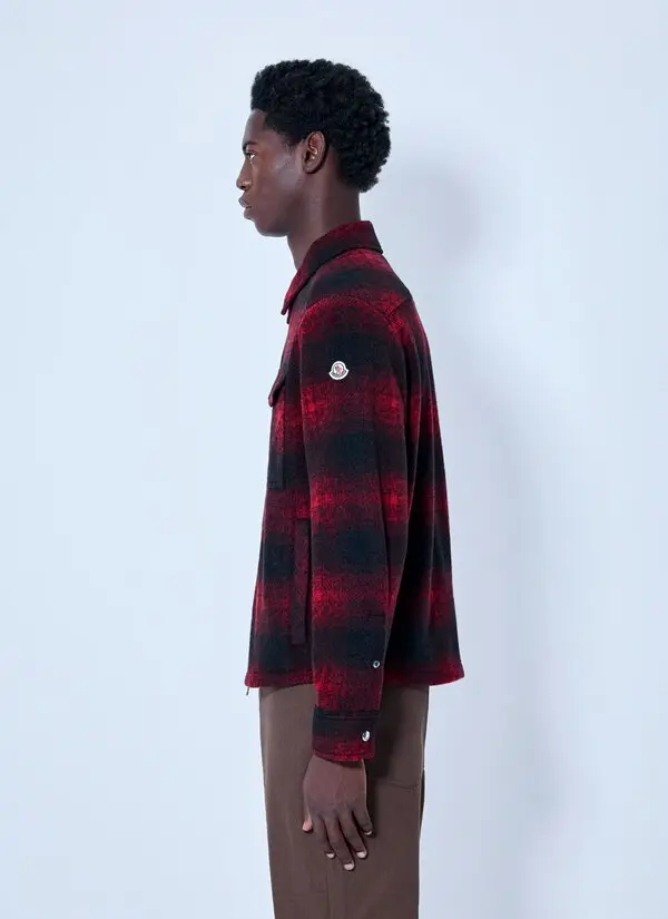 Moncler Checked Zip-front Jacket