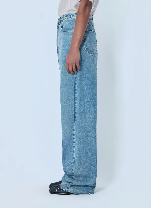 MAISON MARGIELA Wide-leg Denim Trousers - Blue