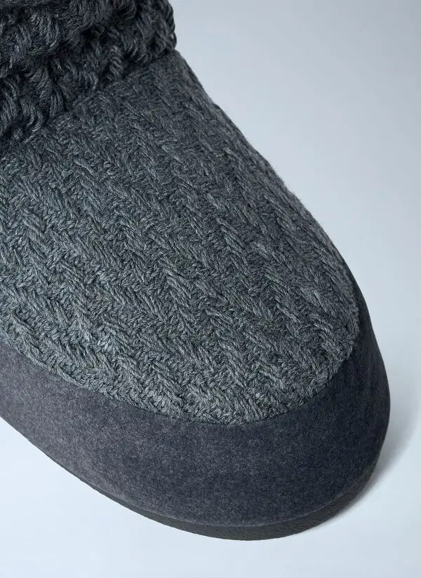 MOON BOOT X GUEST IN RESIDENCE Icon Low Nolace Knit Boots