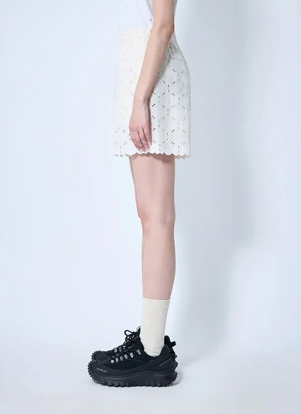 Moncler Logo Patch Shorts