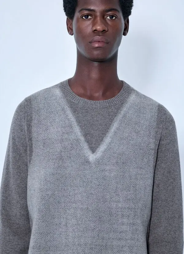 MAISON MARGIELA Fused Knit Sweater