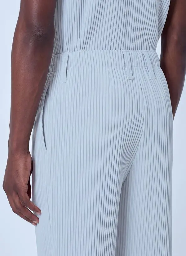 Issey Miyake Pleated Cropped Pants