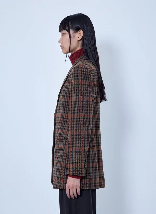 Max Mara Checked Blazer