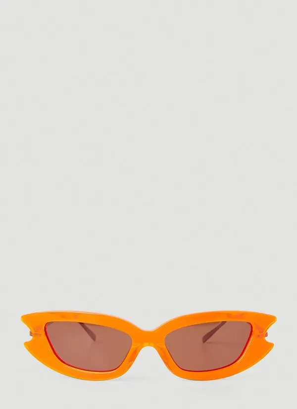 Paula Canovas Del Vas Diablo Sunglasses - Orange