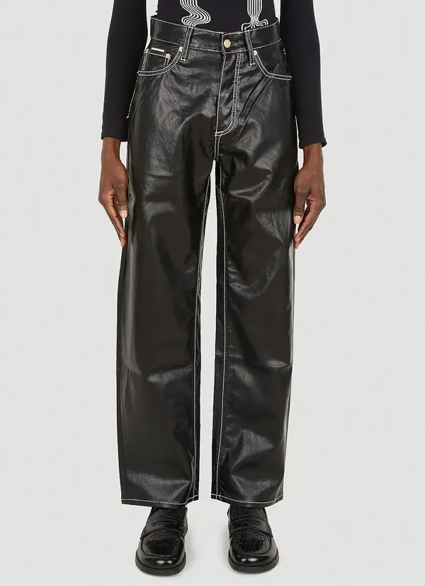 Eytys Benz Vegan Leather Pants
