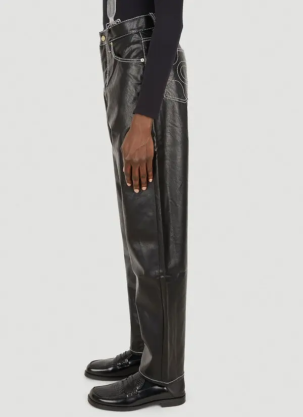 Eytys Benz Vegan Leather Pants