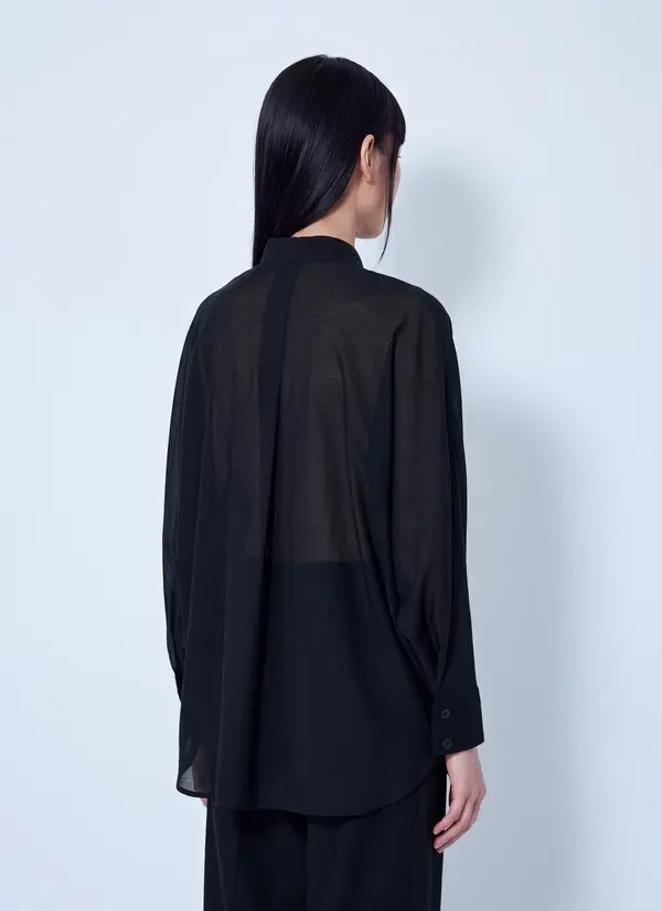 Issey Miyake Sheer Wool Shirt