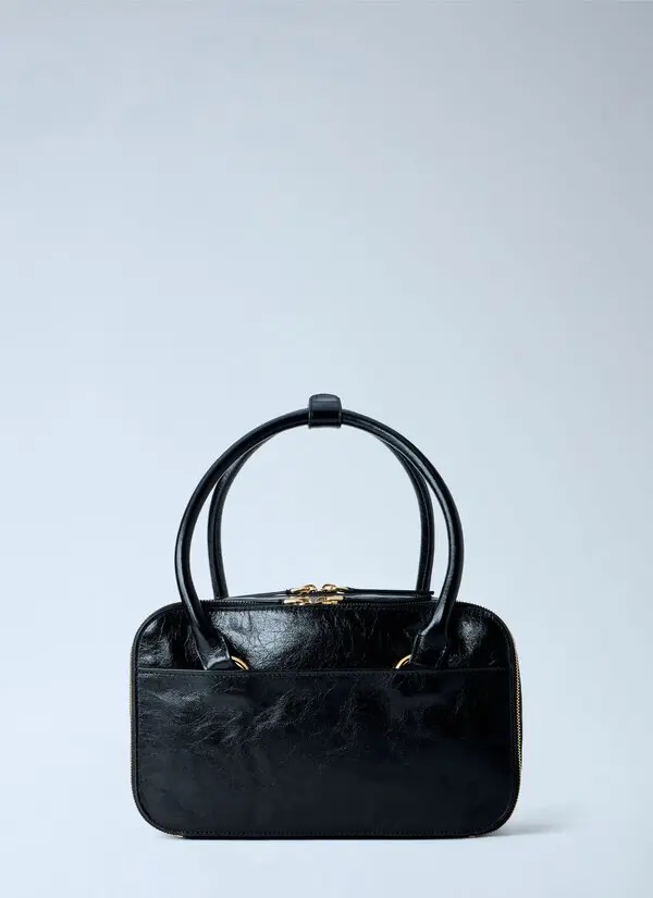 Marni Bauletto Small Leather Handbag