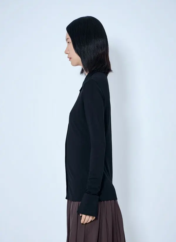 TOTEME Fitted Jersey Shirt