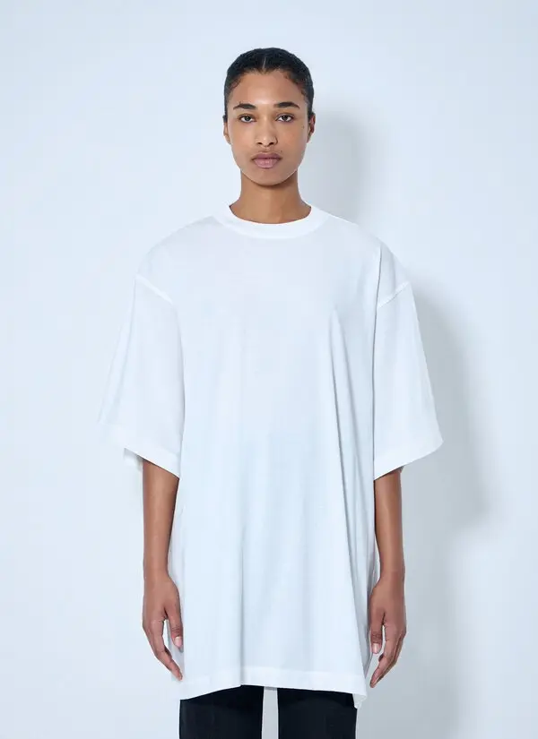 Bottega Veneta Oversized Cotton T-shirt - White