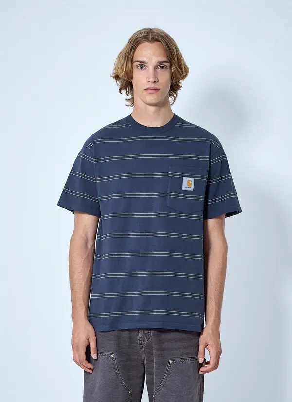 Carhartt Work In Progress Bert Pocket T-shirt - Blue