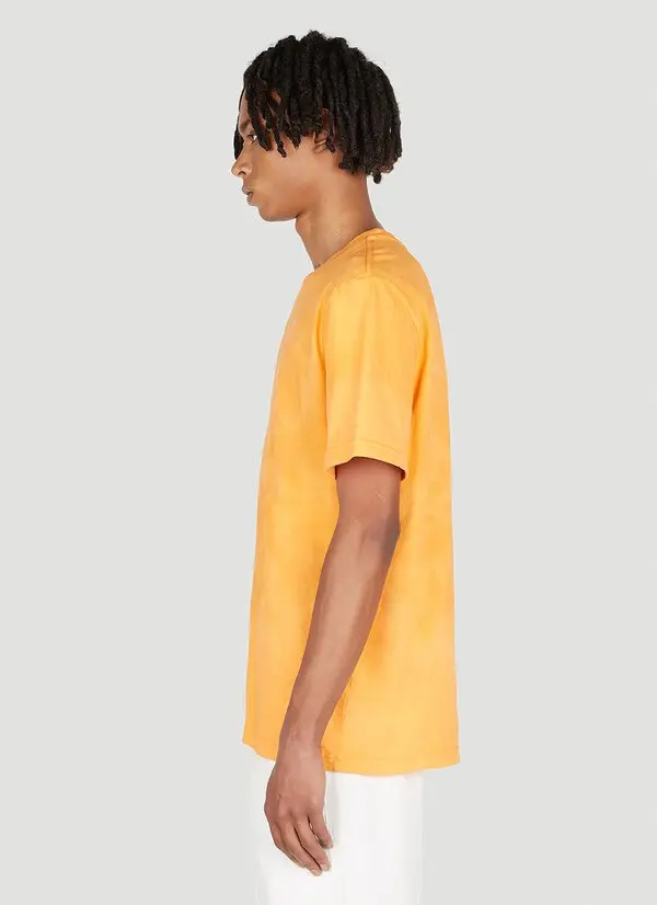 NOTSONORMAL Splashed Short Sleeve T-shirt - Orange