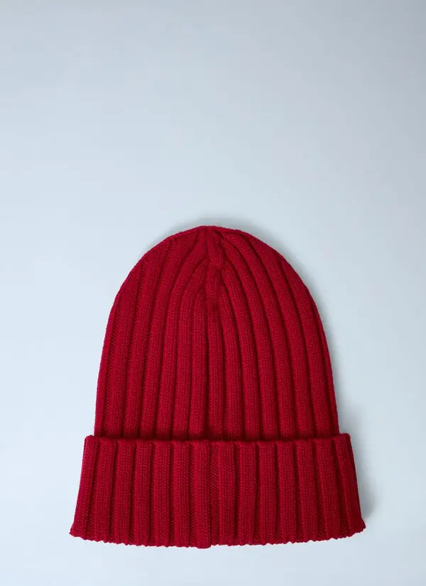Moncler Logo Motif Beanie Hat