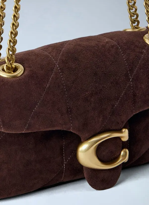 COACH Tabby Shoulder Bag 20 With Quilting - Brown