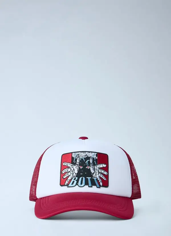 BOTT The Hands Mesh-back Trucker Cap - Red