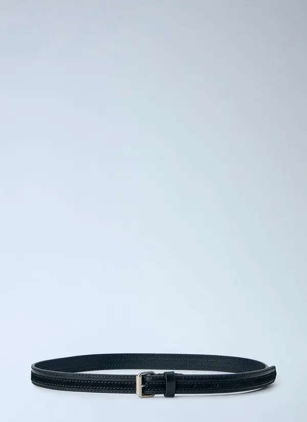 Dries Van Noten Smooth-grain Leather Belt