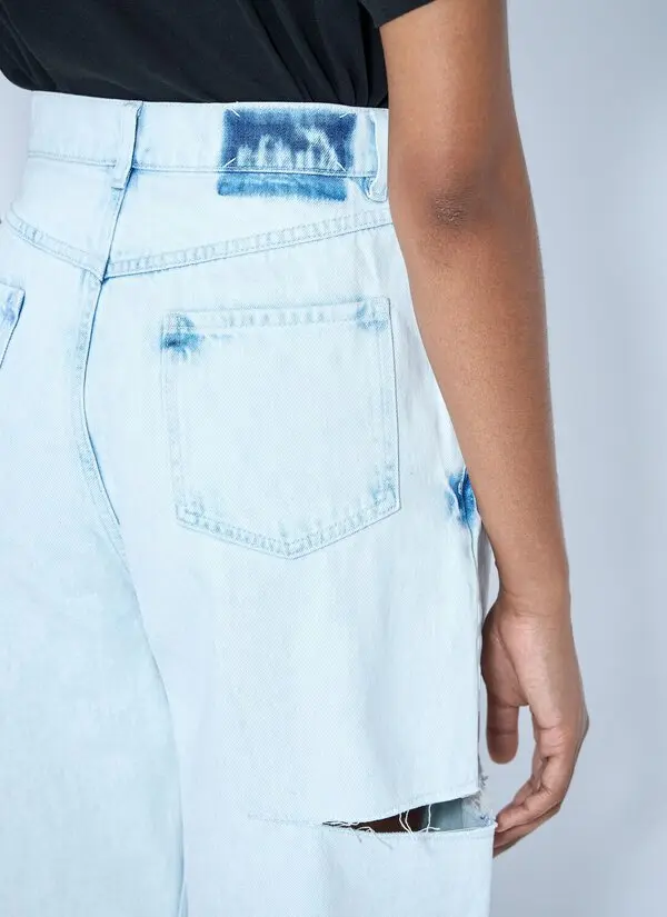 MAISON MARGIELA Cutout Denim Trousers