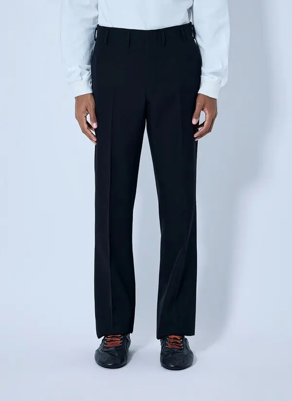 Prada Tailored Wool Trousers - Black