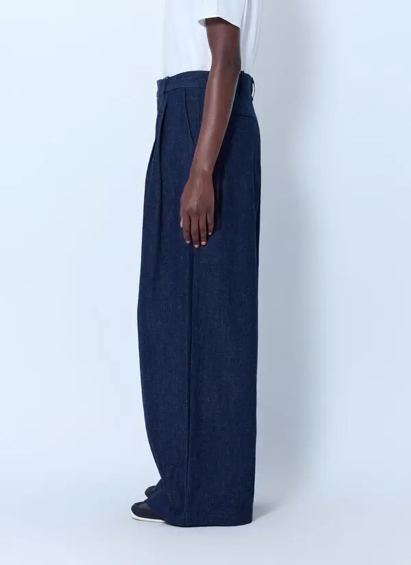 LEVI'S Denim Pleat Trousers