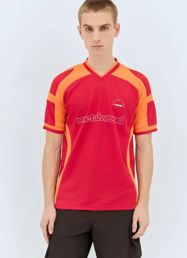 METALWOOD STUDIO Panelled Jersey T-shirt