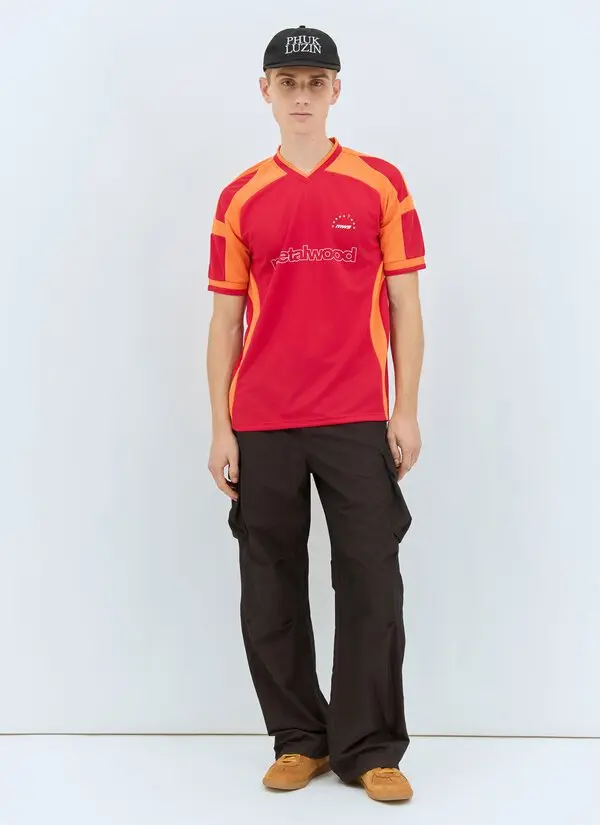 METALWOOD STUDIO Panelled Jersey T-shirt