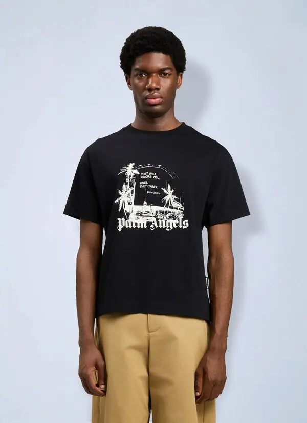 Palm Angels Palm Statement T-shirt - Black