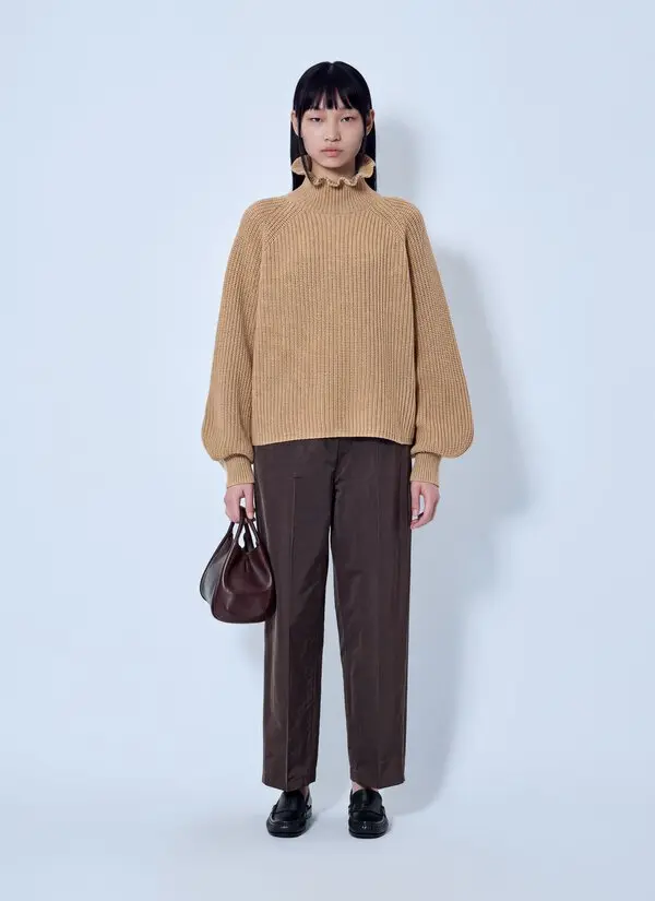 Max Mara Ribbed Knit Sweater