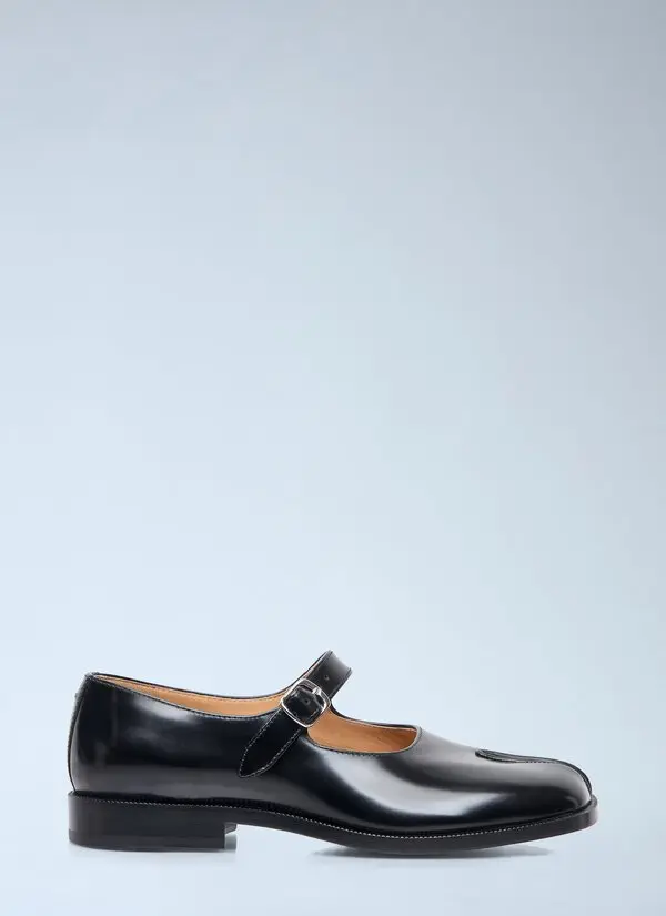 MAISON MARGIELA Tabi Mary Jane Shoes - Black