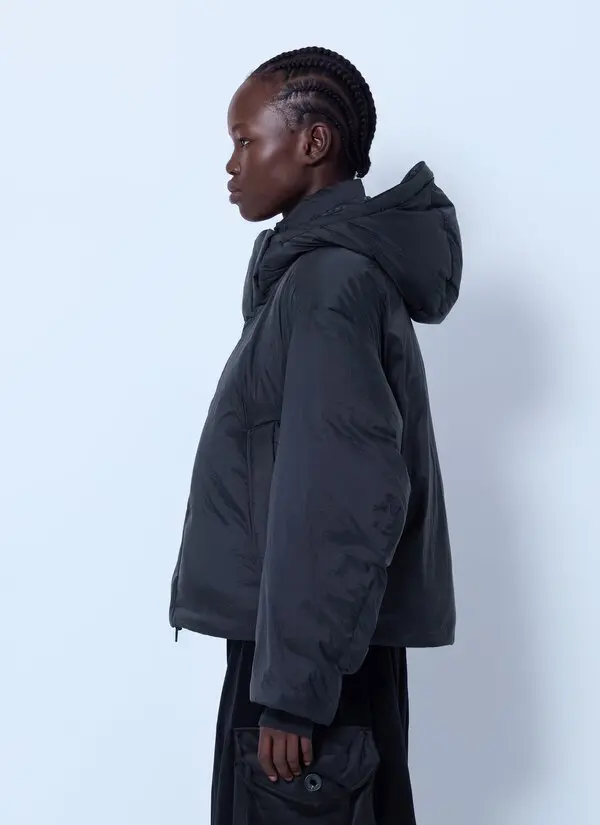 Y3 Hooded Puffer Jacket