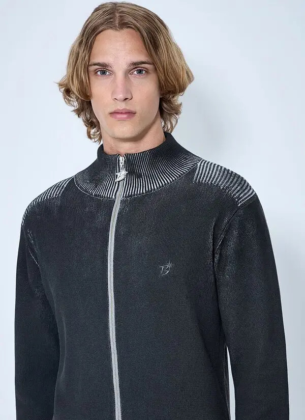 BOTT Zip-up Drivers Knit Cardigan