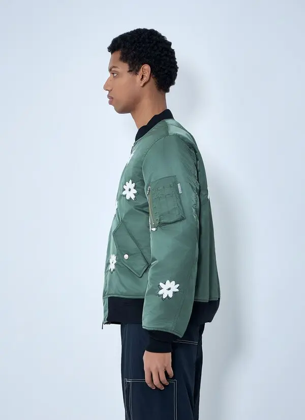 NOMA Embroidered Bomber Jacket
