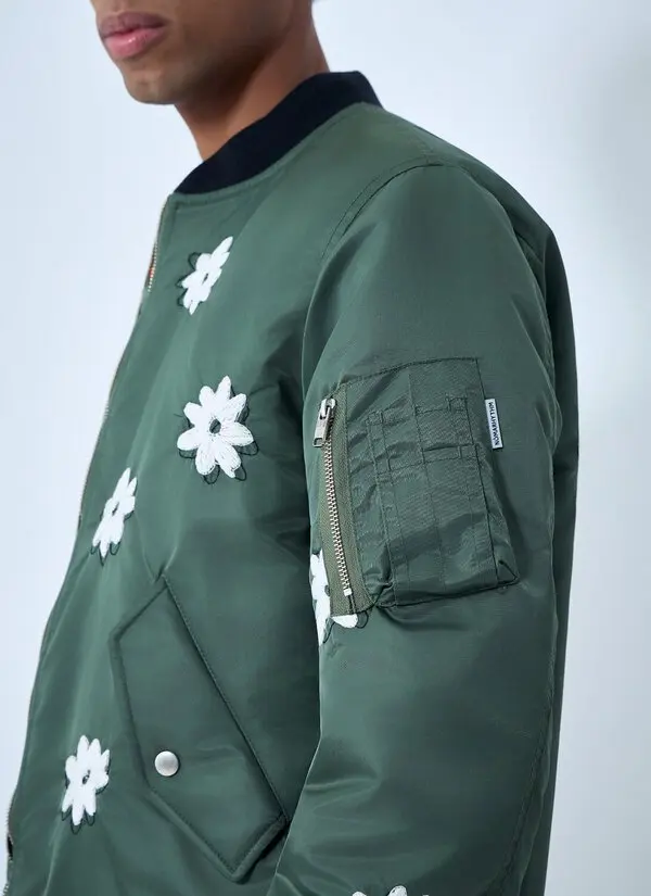 NOMA Embroidered Bomber Jacket