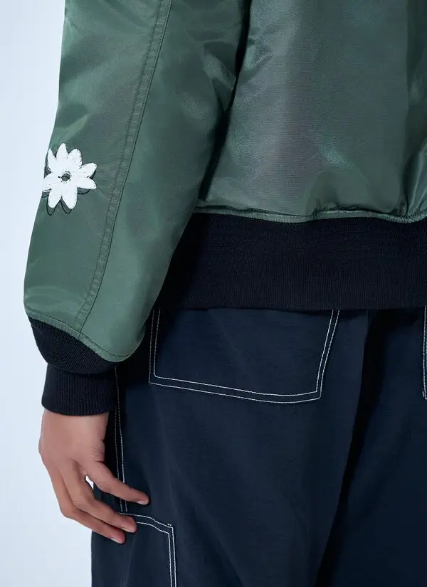 NOMA Embroidered Bomber Jacket