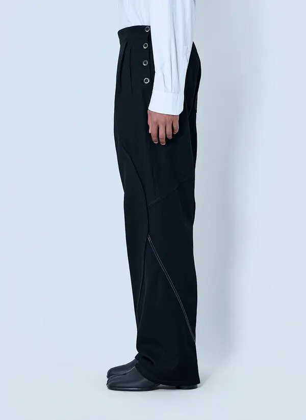 KIKO KOSTADINOV High-waisted Pleated Trousers