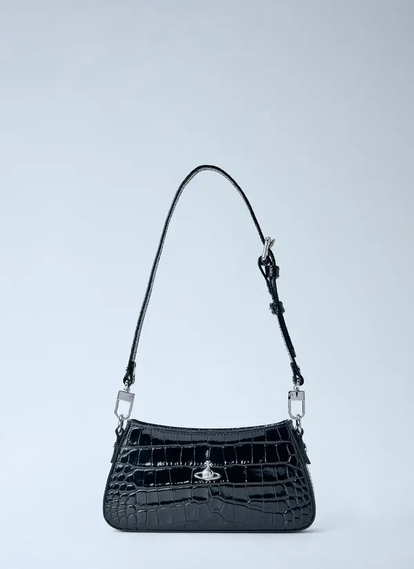 VIVIENNE WESTWOOD Tasha Shoulder Phone Bag - Black