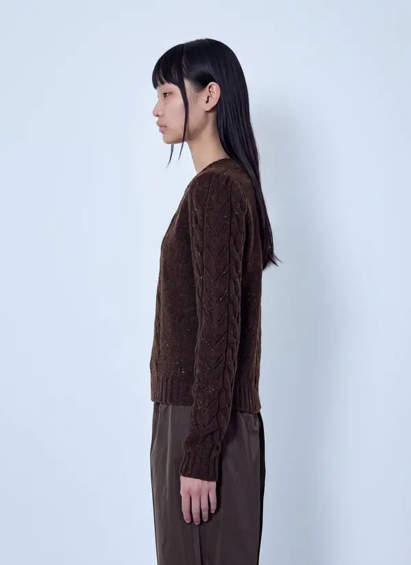 Max Mara Cable Knit Sweater