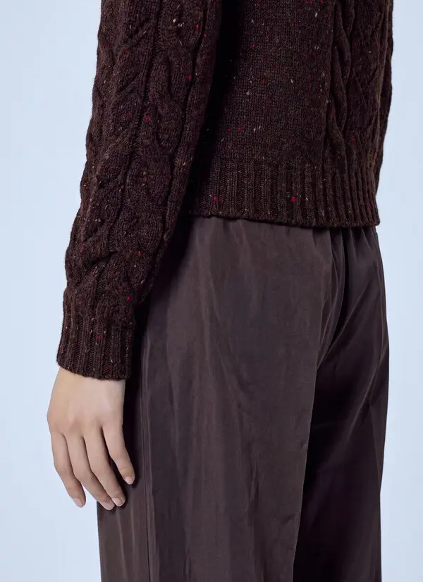 Max Mara Cable Knit Sweater