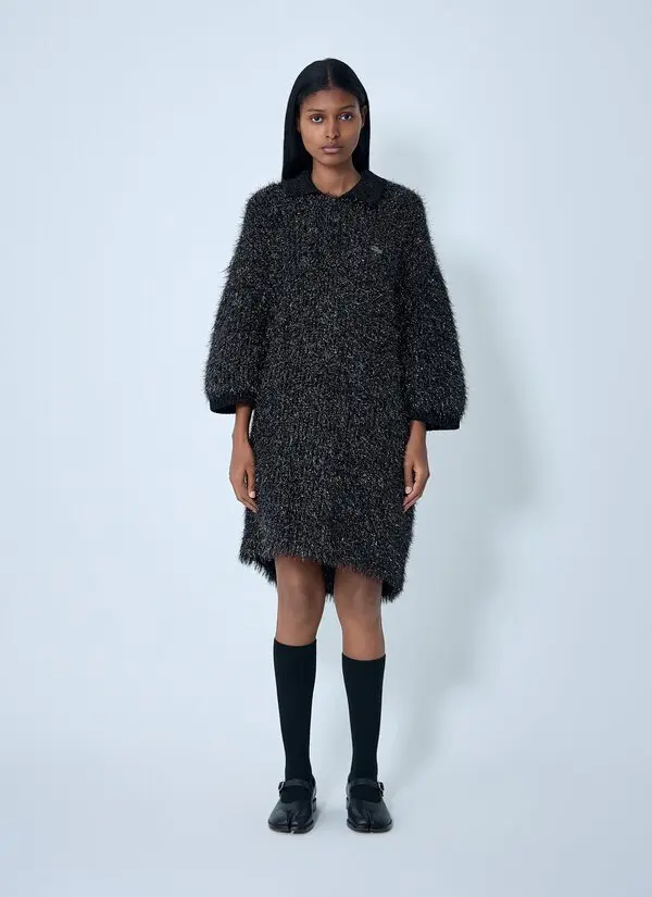 Lacoste Mani Sweater Dress - Black