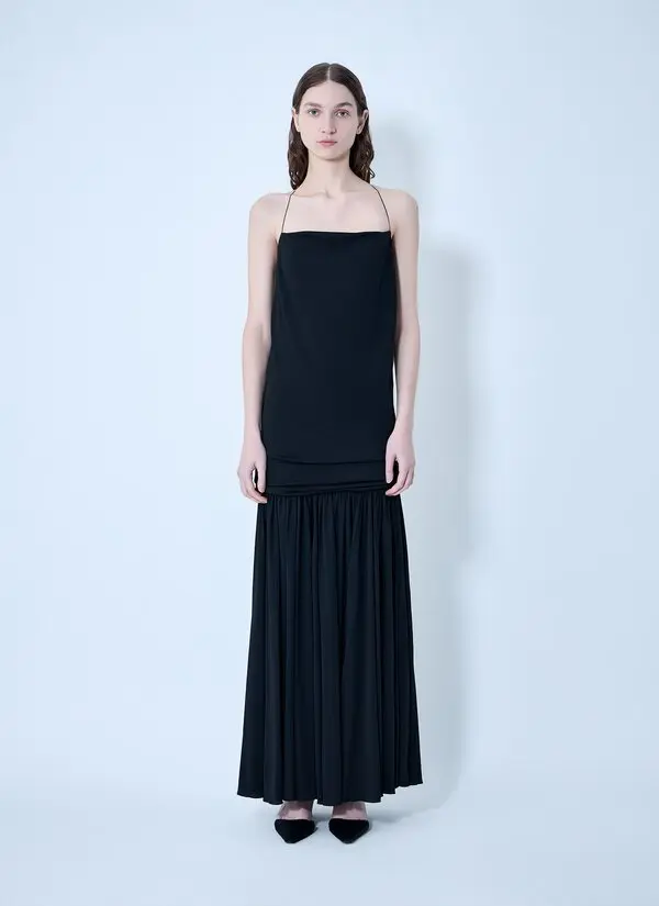Jacquemus La Robe Abiha Long Dress - Black