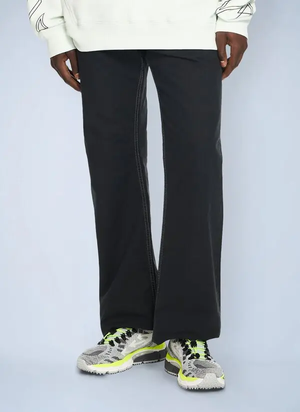 Off-White Half Arrow Slim Relaxed Pants - Black