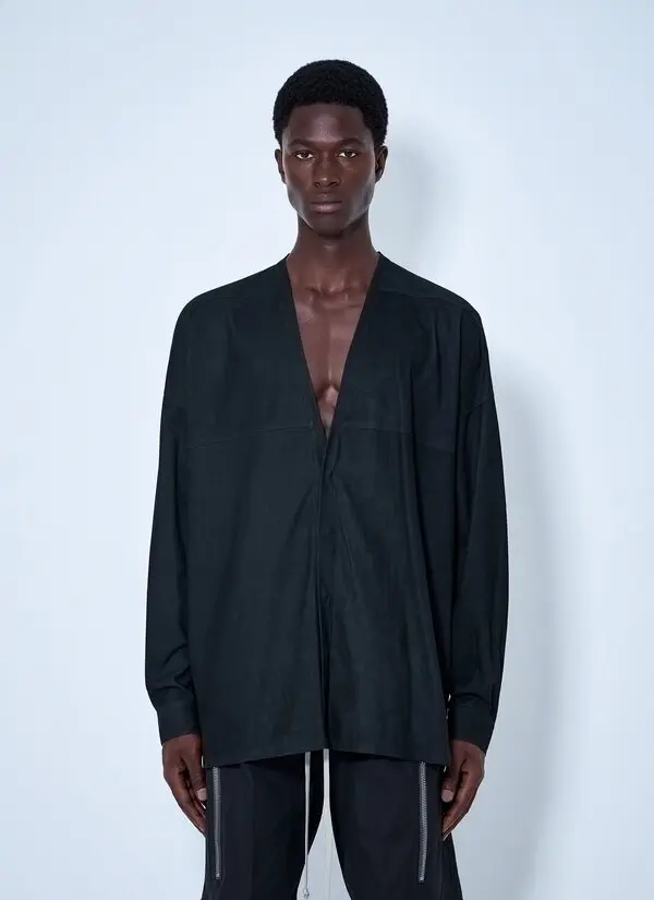 Rick Owens Lido Larry Shirt - Black