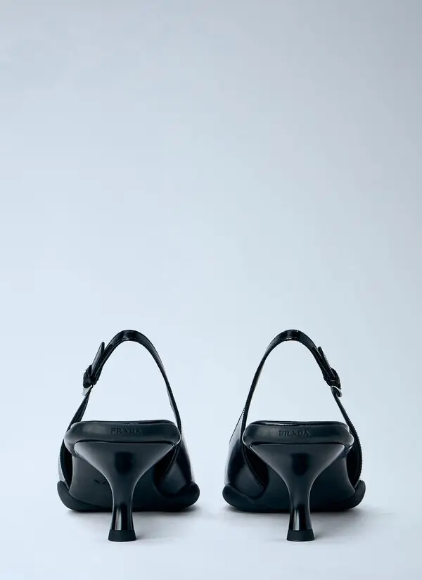 Prada Pointed-toe Slingback Pumps