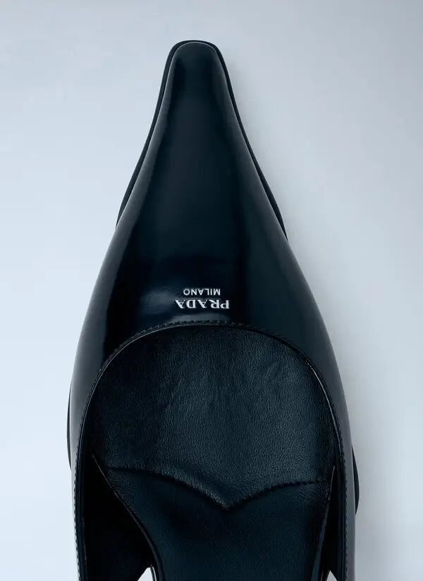 Prada Pointed-toe Slingback Pumps
