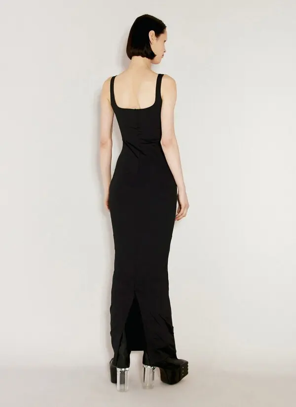 ENTIRE STUDIOS Square Neck Maxi Dress