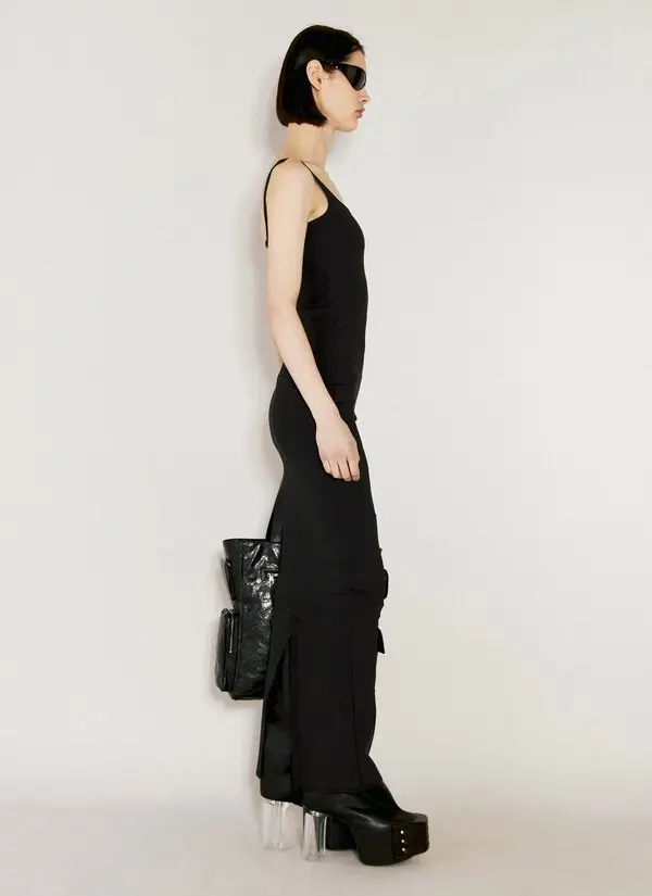 ENTIRE STUDIOS Square Neck Maxi Dress