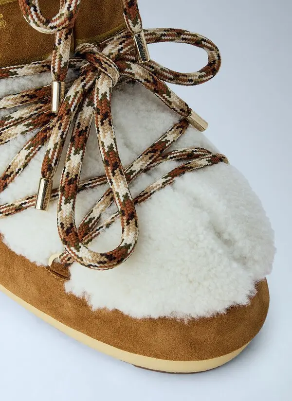 Moon Boot Icon Low Shearling Boots